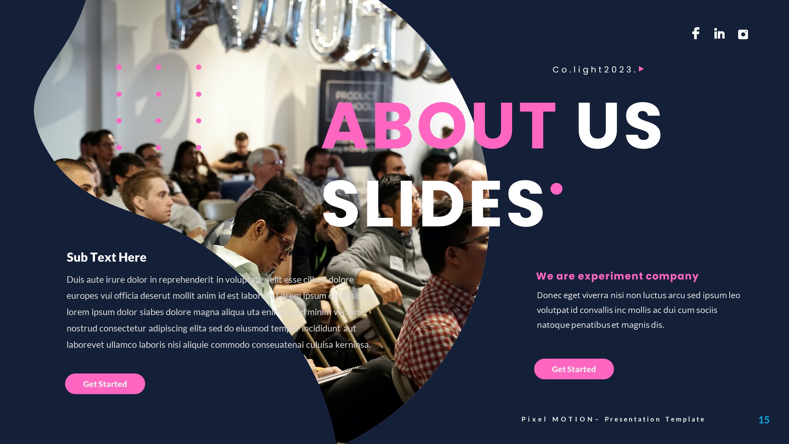 Pixel Motion Slides - Google Slides Business Plan Presentation Template ...