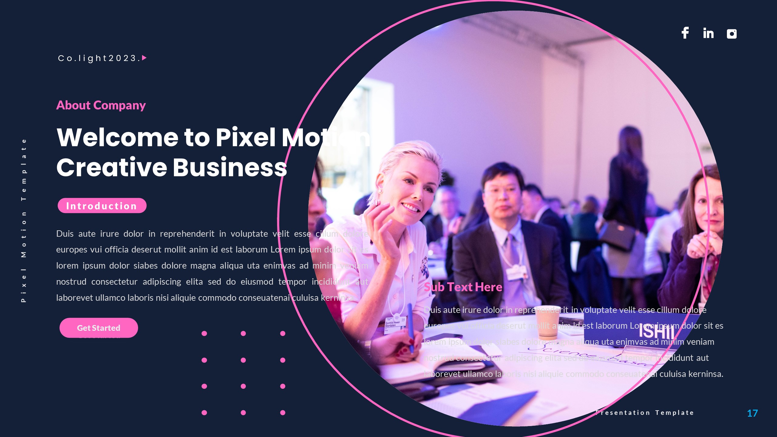 Pixel Motion Slides - Google Slides Business Plan Presentation Template ...