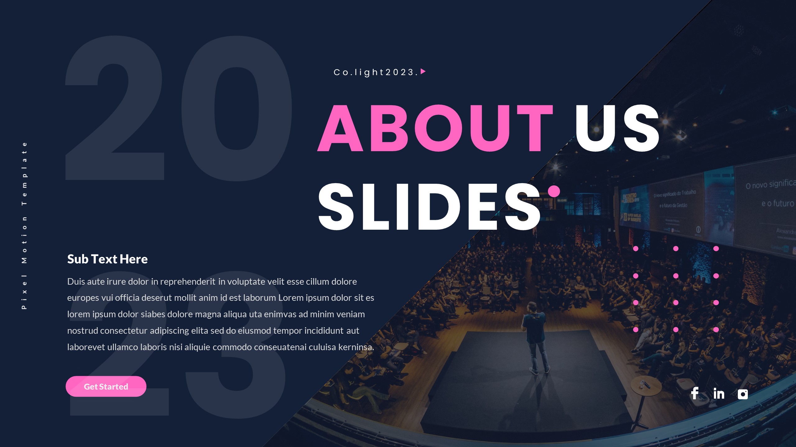 Pixel Motion Slides - Google Slides Business Plan Presentation Template ...