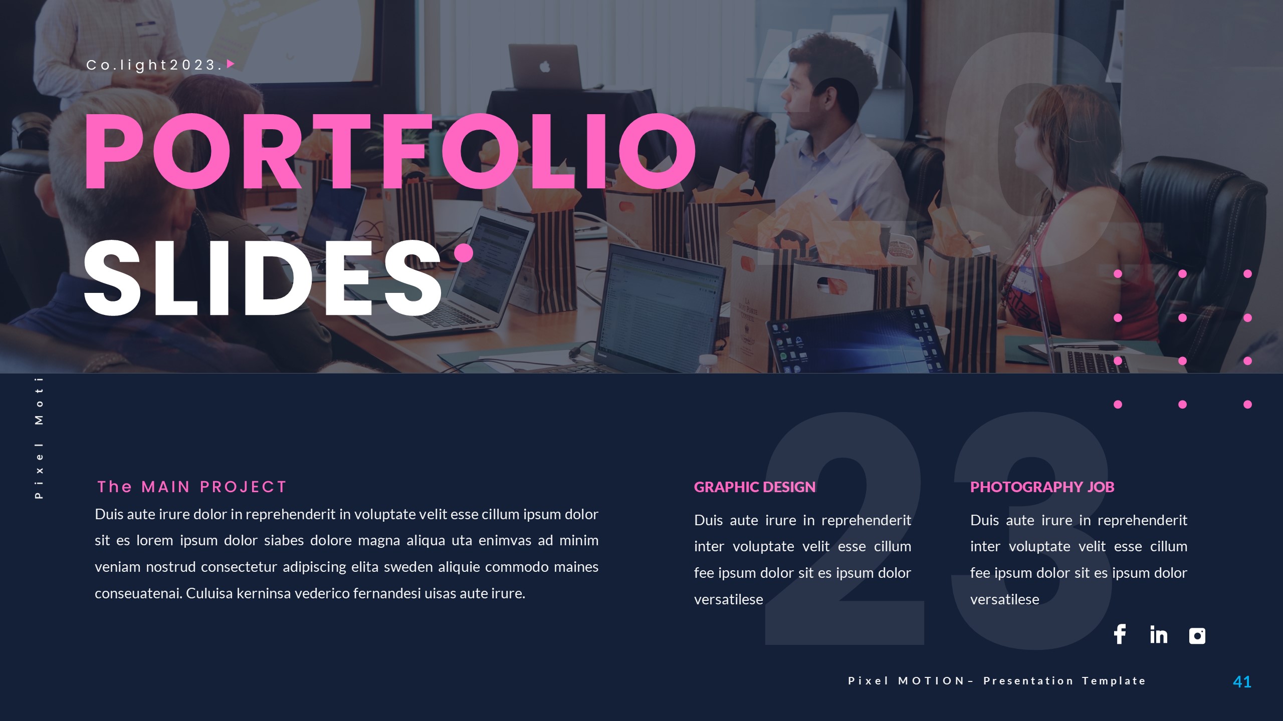 Pixel Motion Slides - Google Slides Business Plan Presentation Template ...