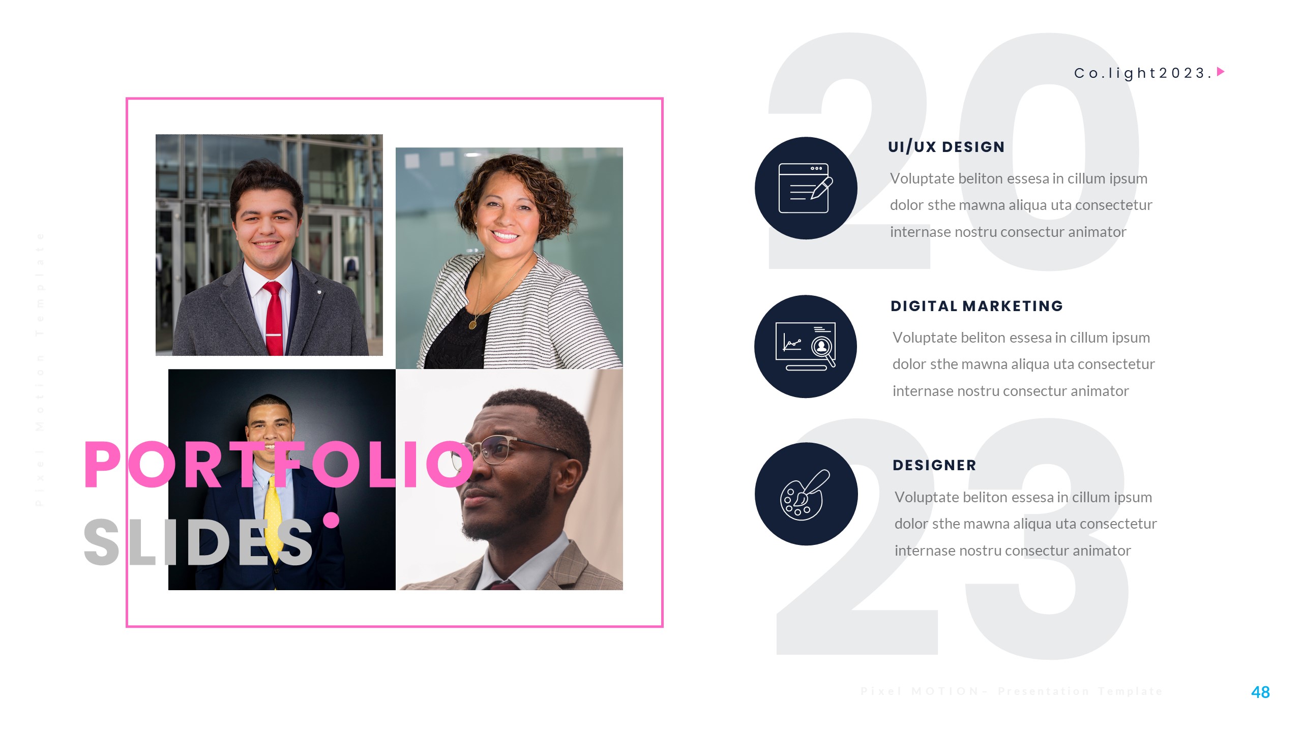 Pixel Motion Slides - Google Slides Business Plan Presentation Template ...