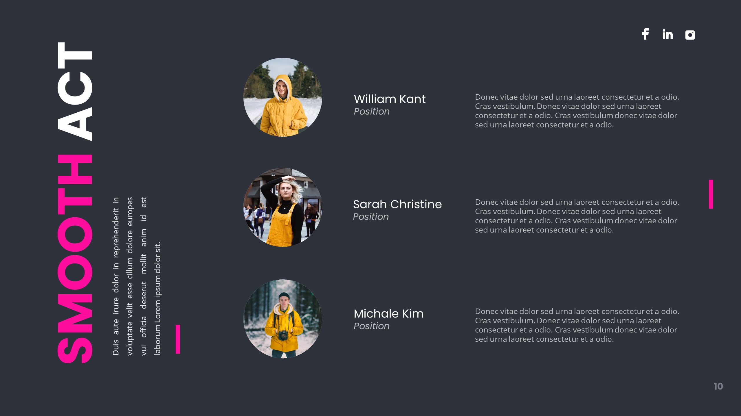 Smooth Act - Google Slides Modern Presentation Template, Presentation ...