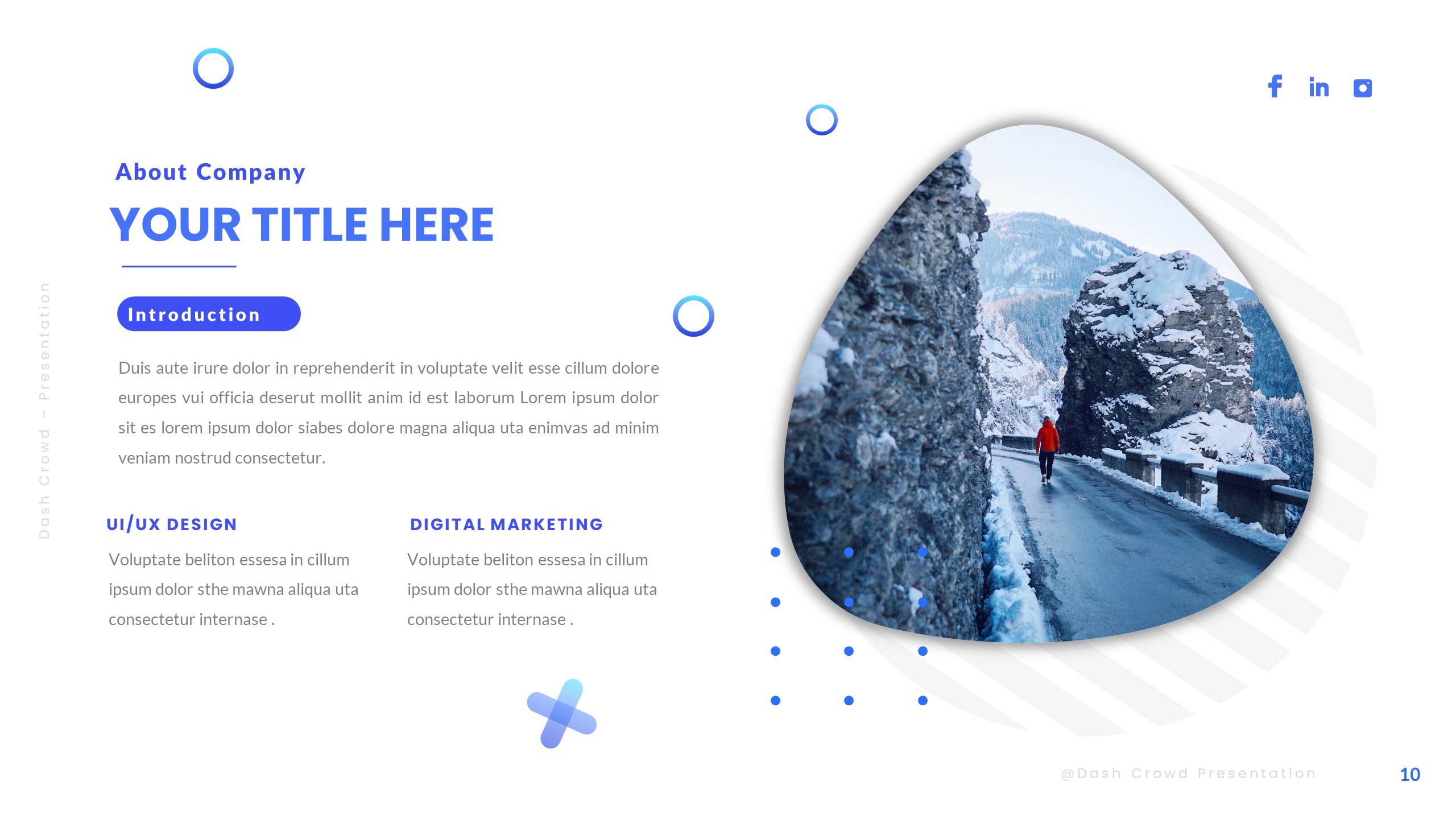 Dash Crowd - Google Slides Creative Presentation Template, Presentation ...