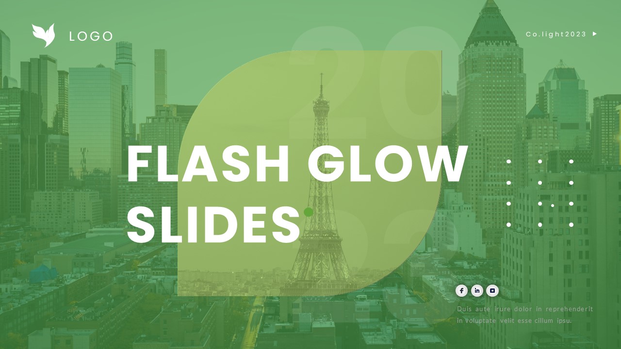 Flash Glow - Google Slides Modern Presentation Template, Presentation ...
