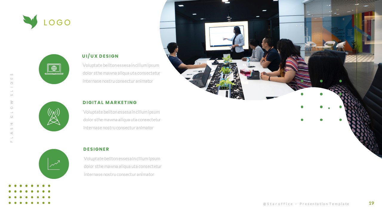 Flash Glow - Google Slides Modern Presentation Template, Presentation ...