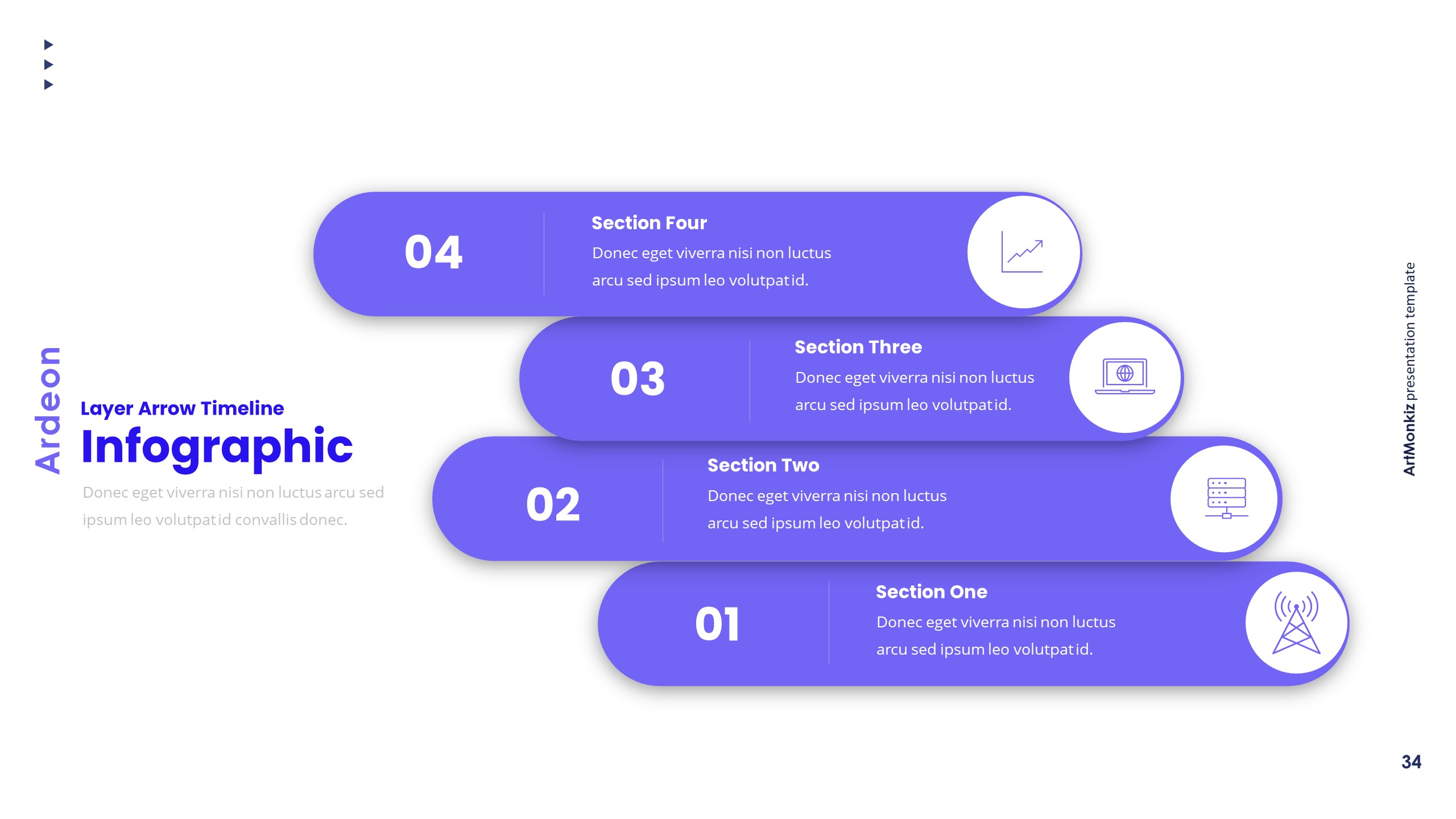 Ardeon Google Slides Presentation Modern Template, Presentation Templates