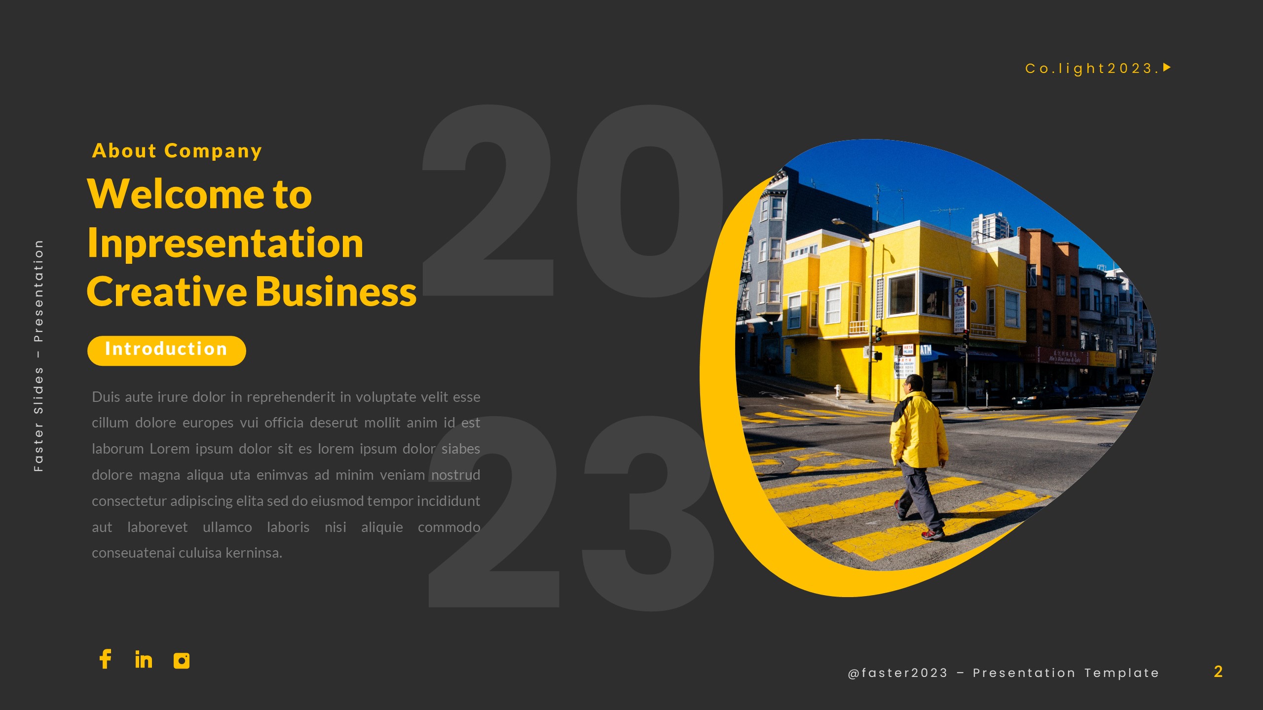 Faster Slides - Google Slides Modern Presentation Template ...