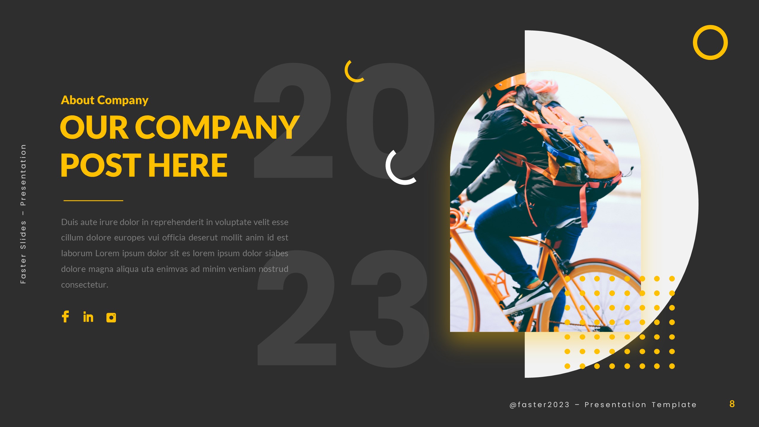 Faster Slides - Google Slides Modern Presentation Template ...