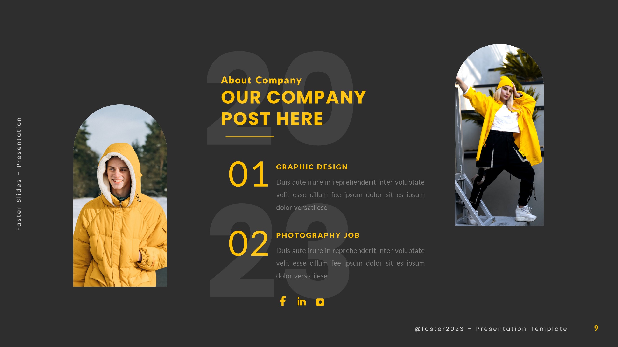 Faster Slides - Google Slides Modern Presentation Template ...