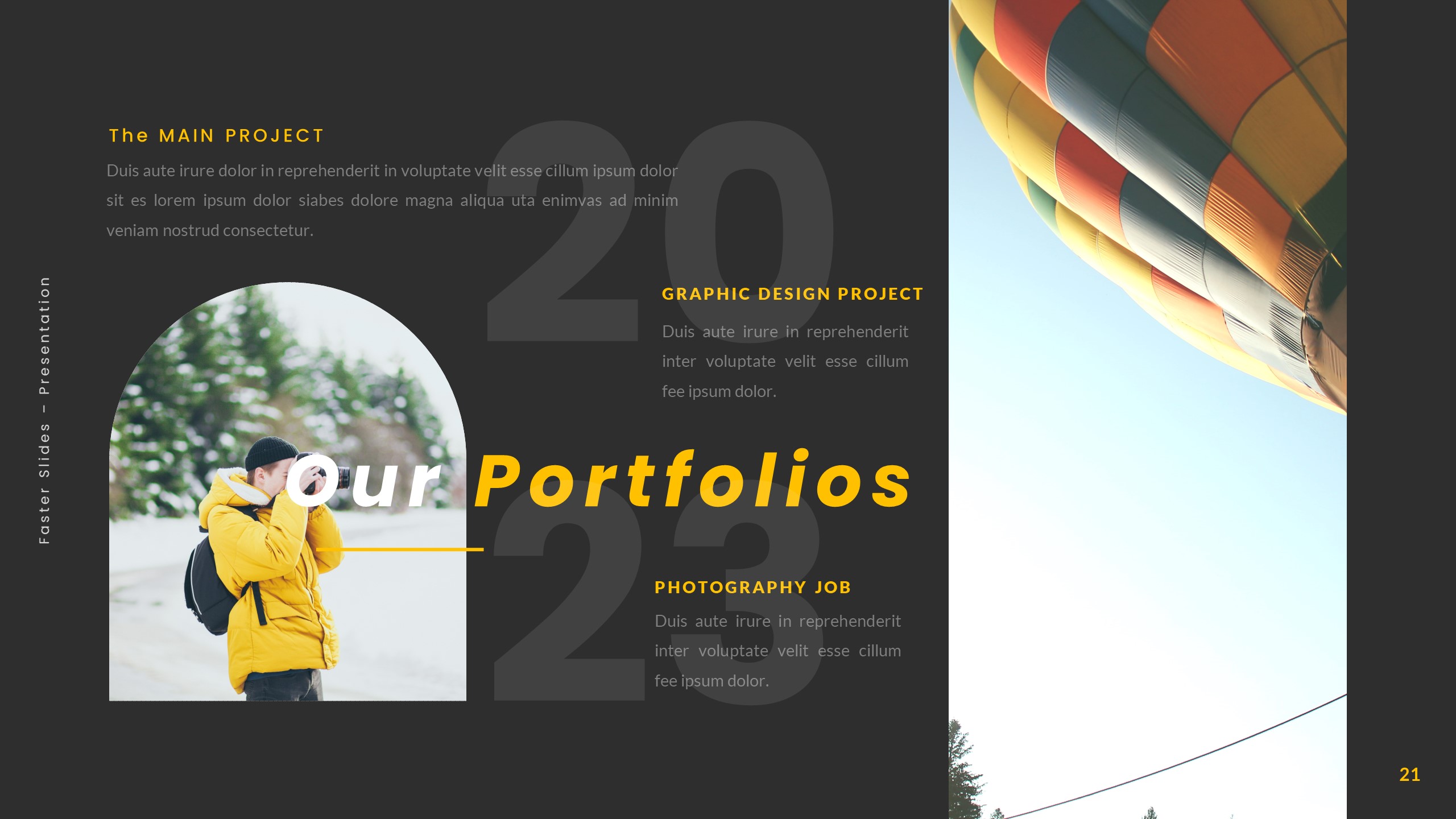 Faster Slides - Google Slides Modern Presentation Template ...