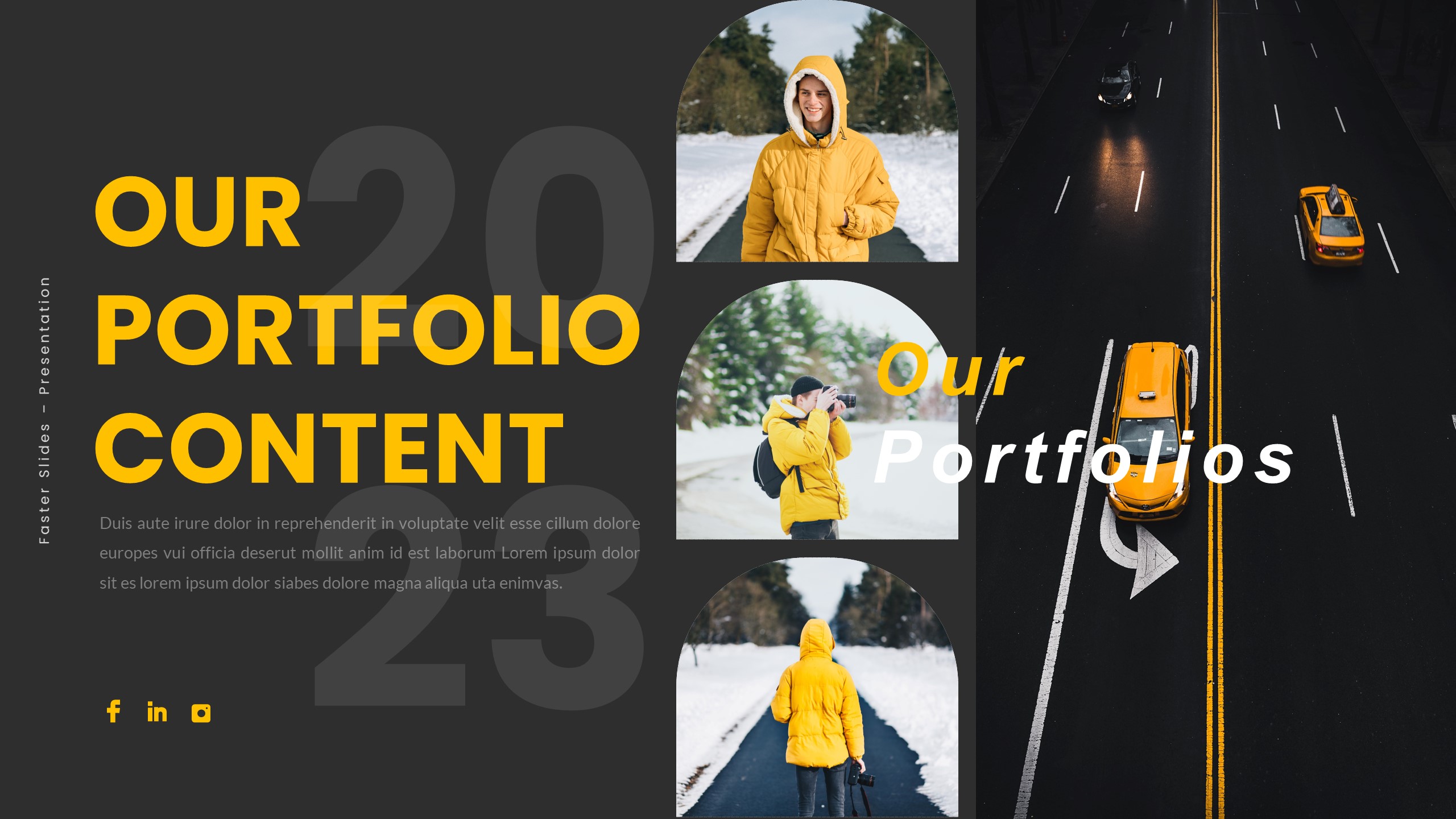 Faster Slides - Google Slides Modern Presentation Template ...