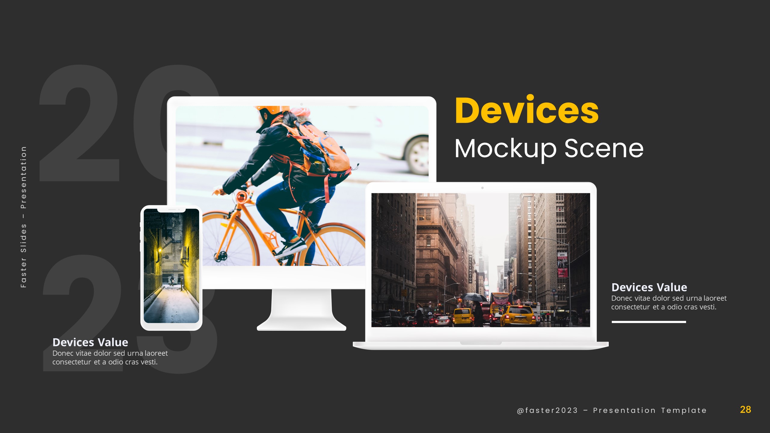 Faster Slides - Google Slides Modern Presentation Template ...