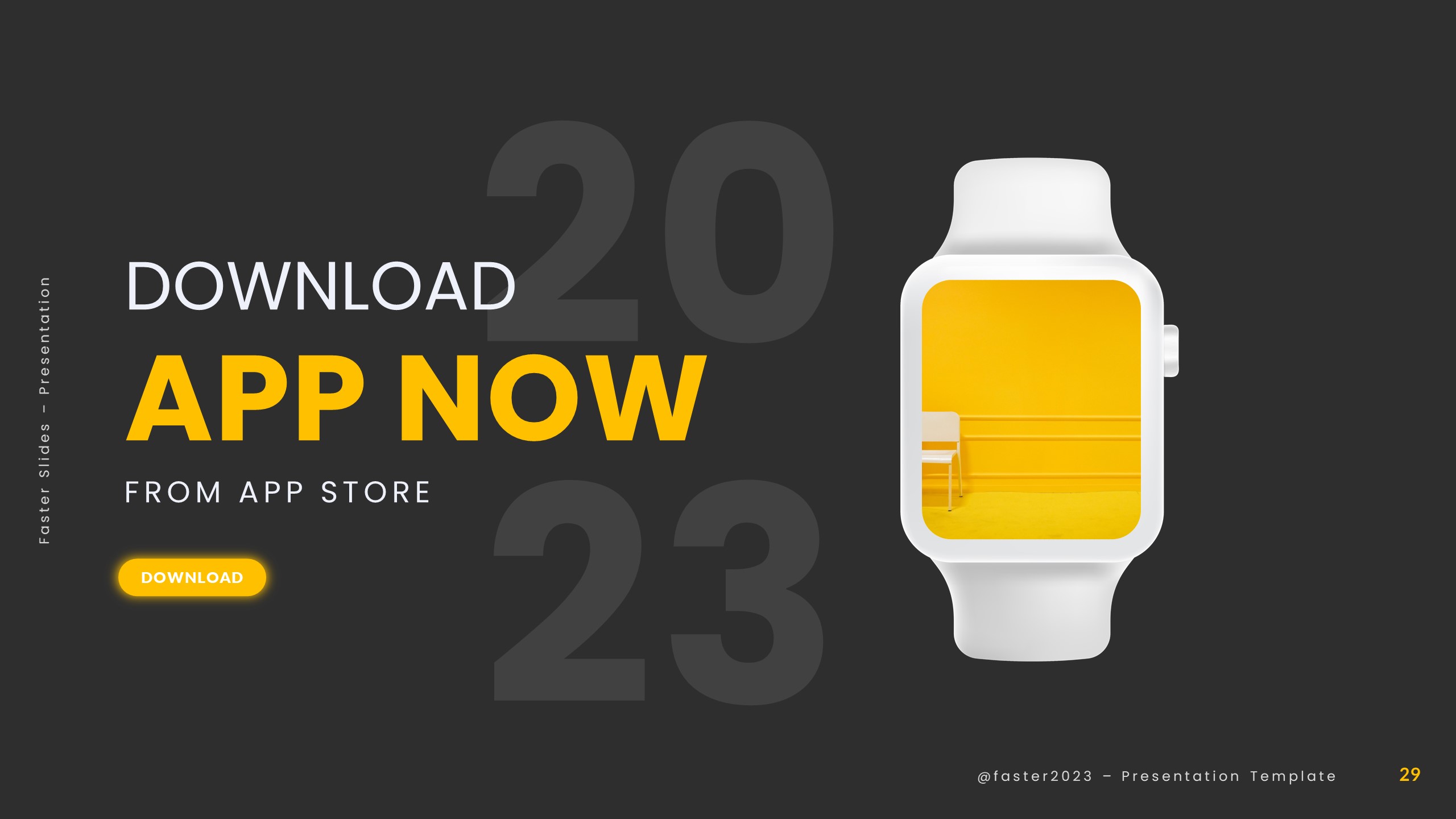 Faster Slides - Google Slides Modern Presentation Template ...