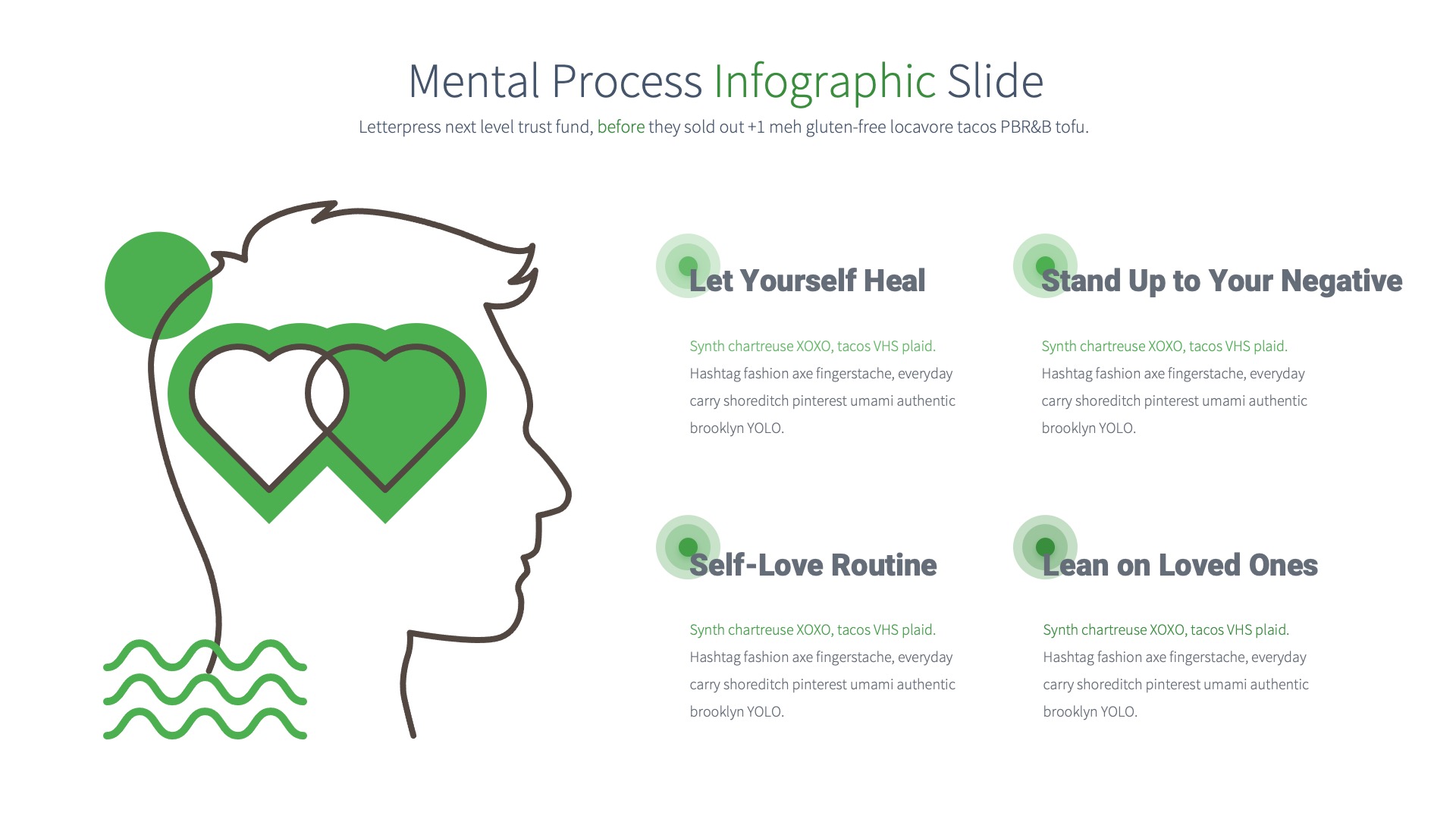Mental Process - PowerPoint Infographics Slides, Presentation Templates