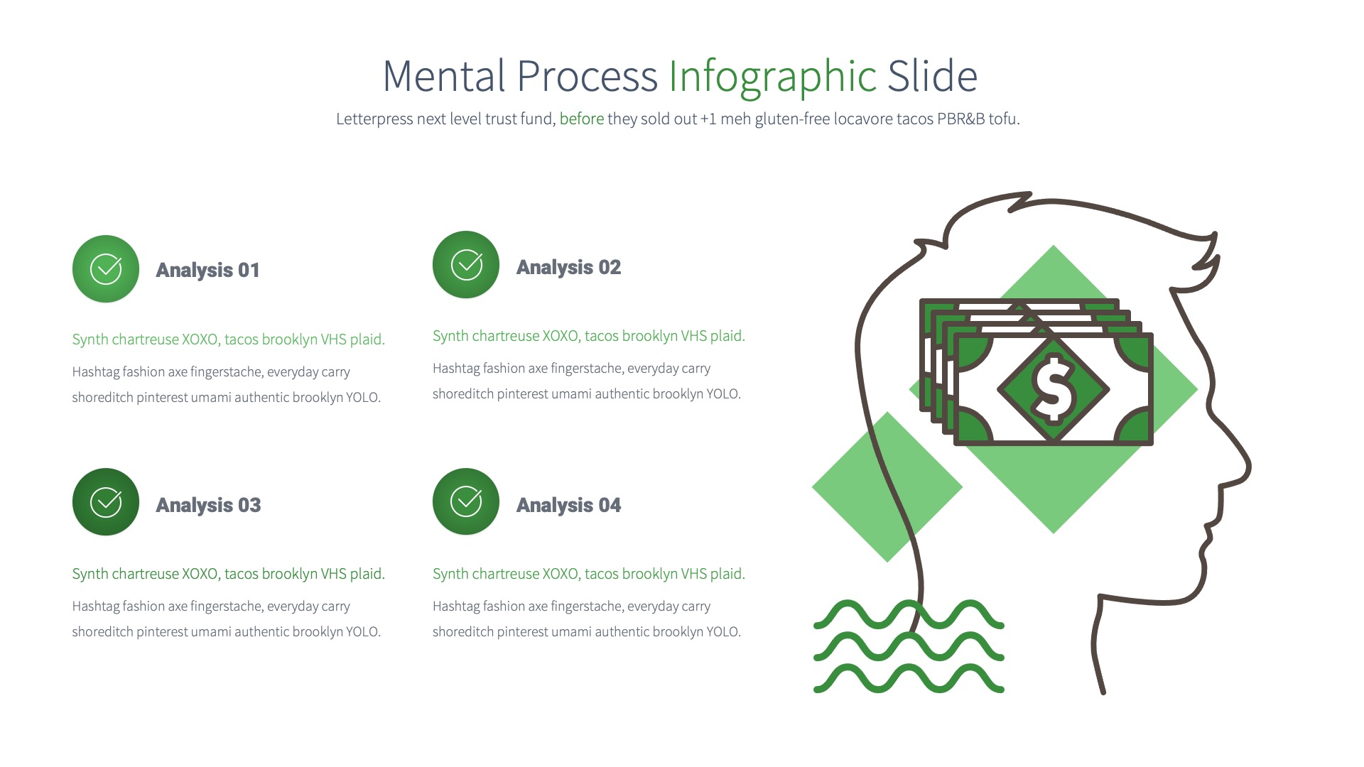 Mental Process - PowerPoint Infographics Slides, Presentation Templates