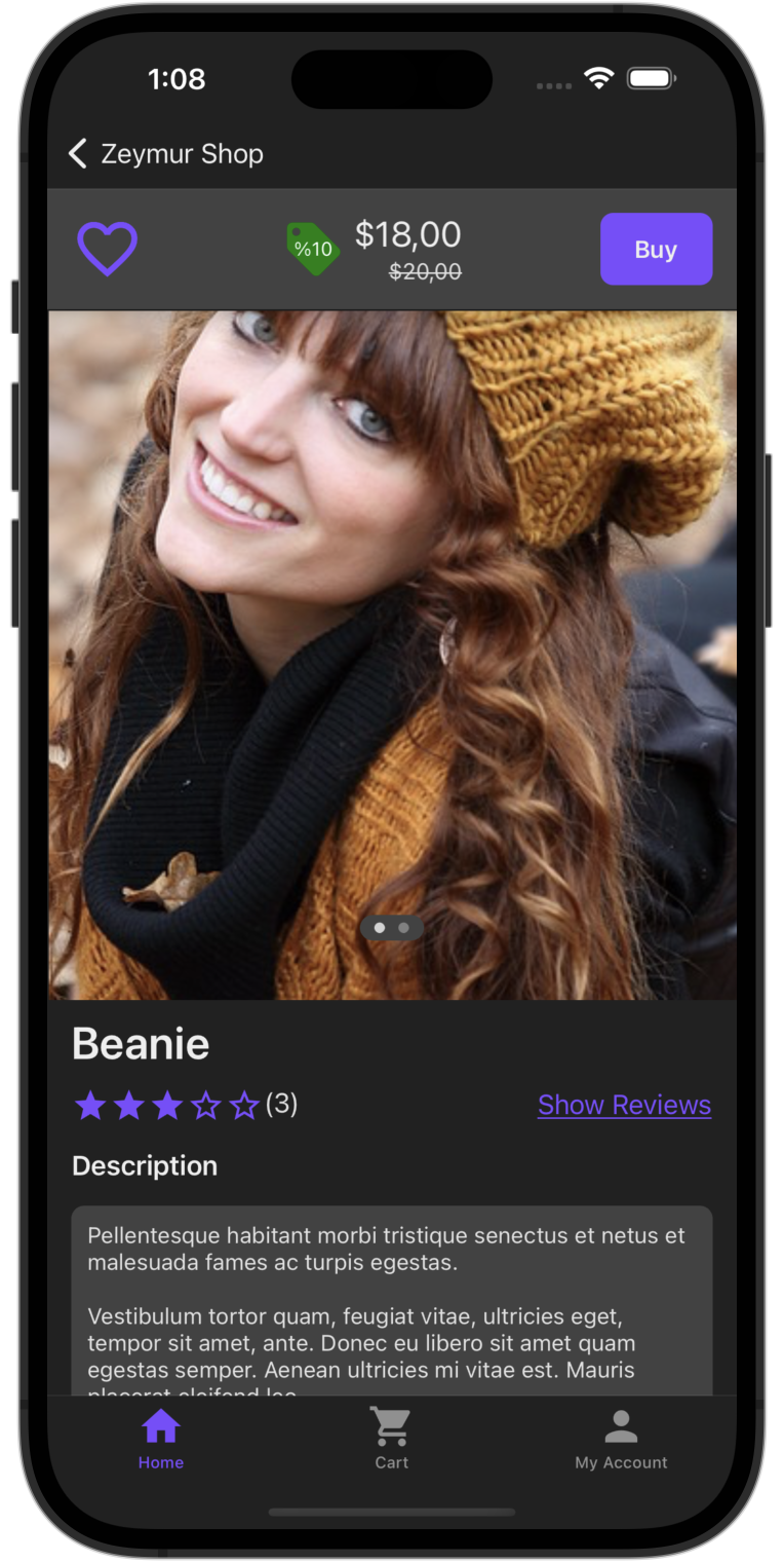 E-Commerce App UI Template 2 for Xamarin Forms by zeymur | CodeCanyon