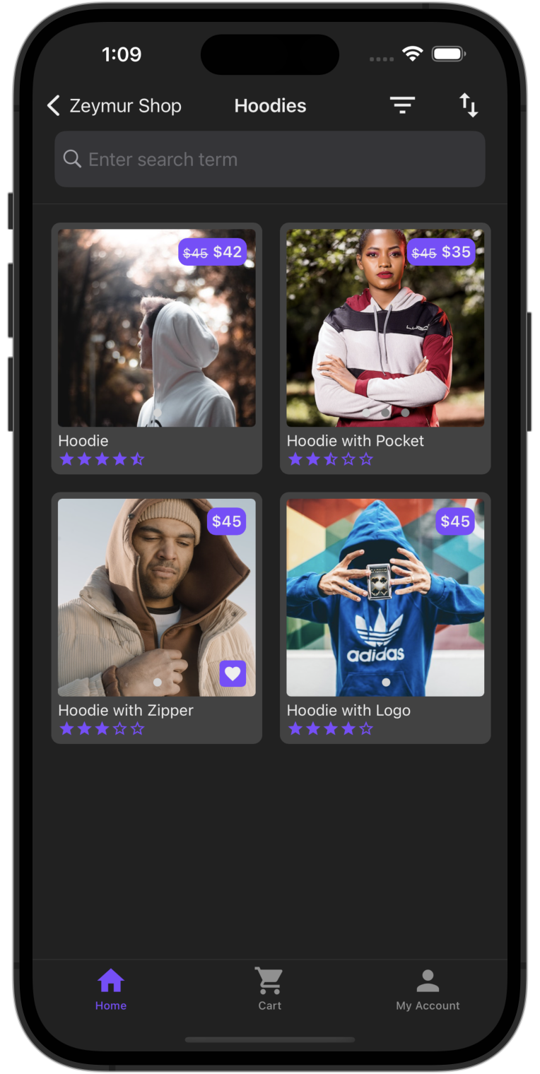 E Commerce App Ui Template 2 For Xamarin Forms By Zeymur Codecanyon