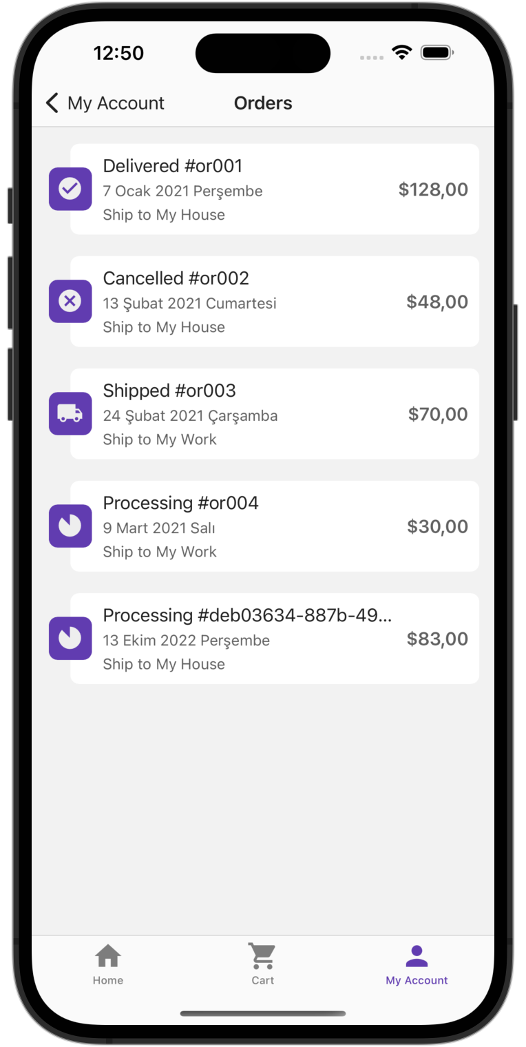 E Commerce App Ui Template 2 For Xamarin Forms By Zeymur Codecanyon