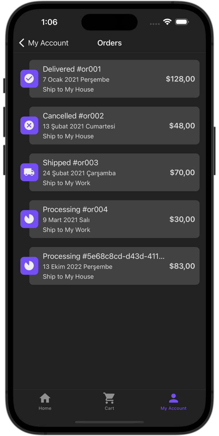 E-Commerce App UI Template 2 for Xamarin Forms by zeymur | CodeCanyon