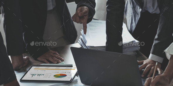 Group of Business partner professional team working together meeting ...