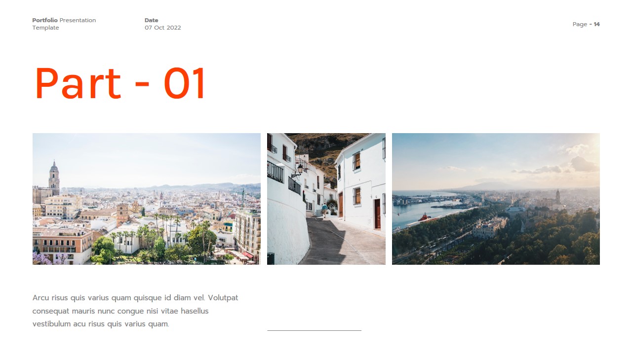 Bahadur - Minimalist White Simple Red Portfolio Photography ...