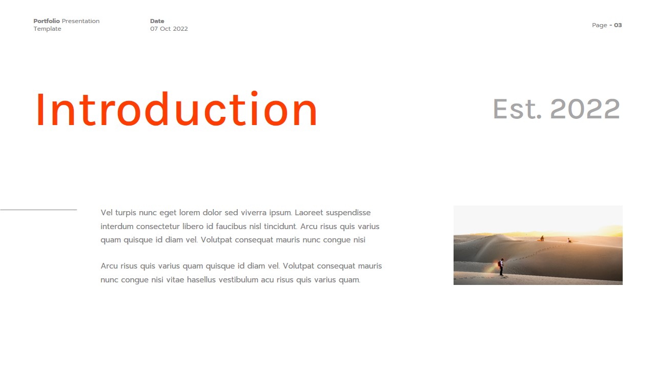 Bahadur - Minimalist White Simple Red Portfolio Photography ...