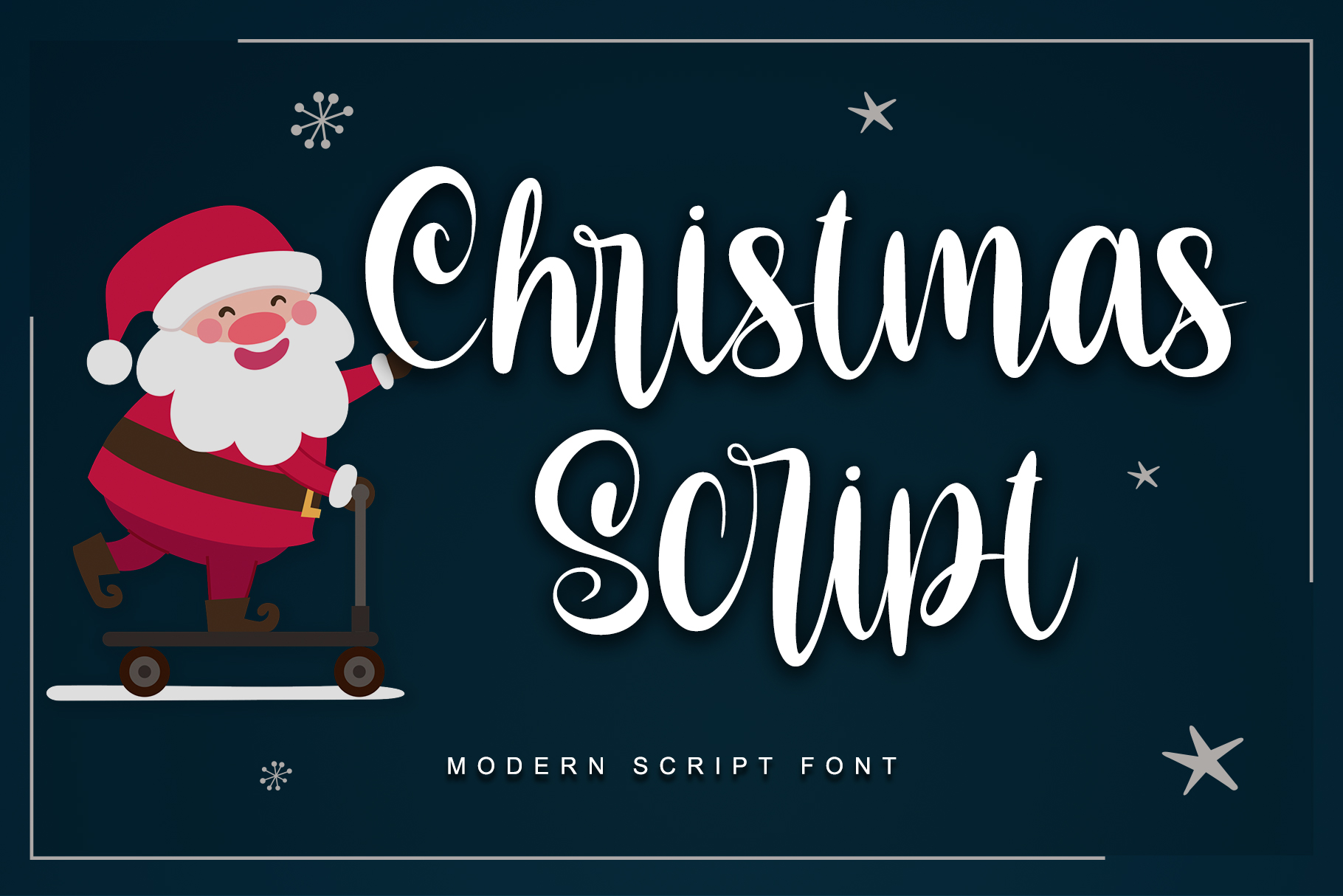 Christmas Script, Fonts | GraphicRiver