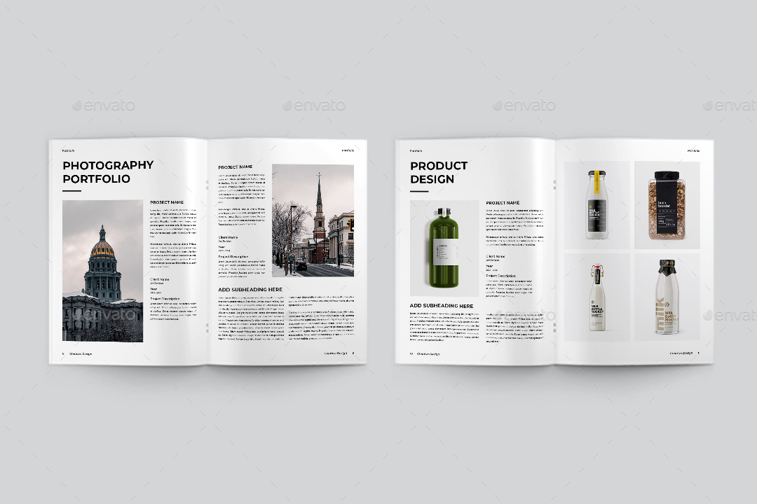 Creative Design Portfolio, Print Templates | GraphicRiver