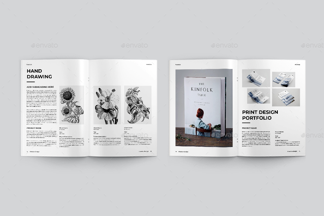 Creative Design Portfolio, Print Templates | GraphicRiver