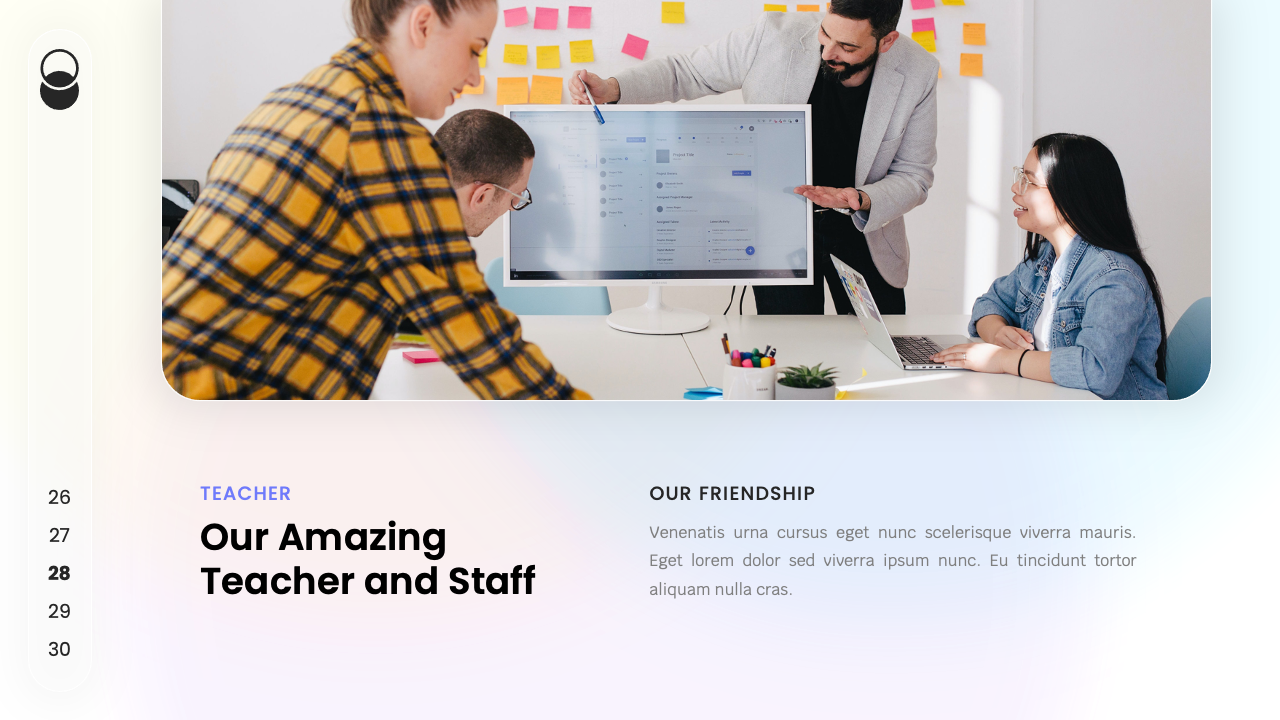 School Yearbook Gradient Google Slides Template, Presentation Templates