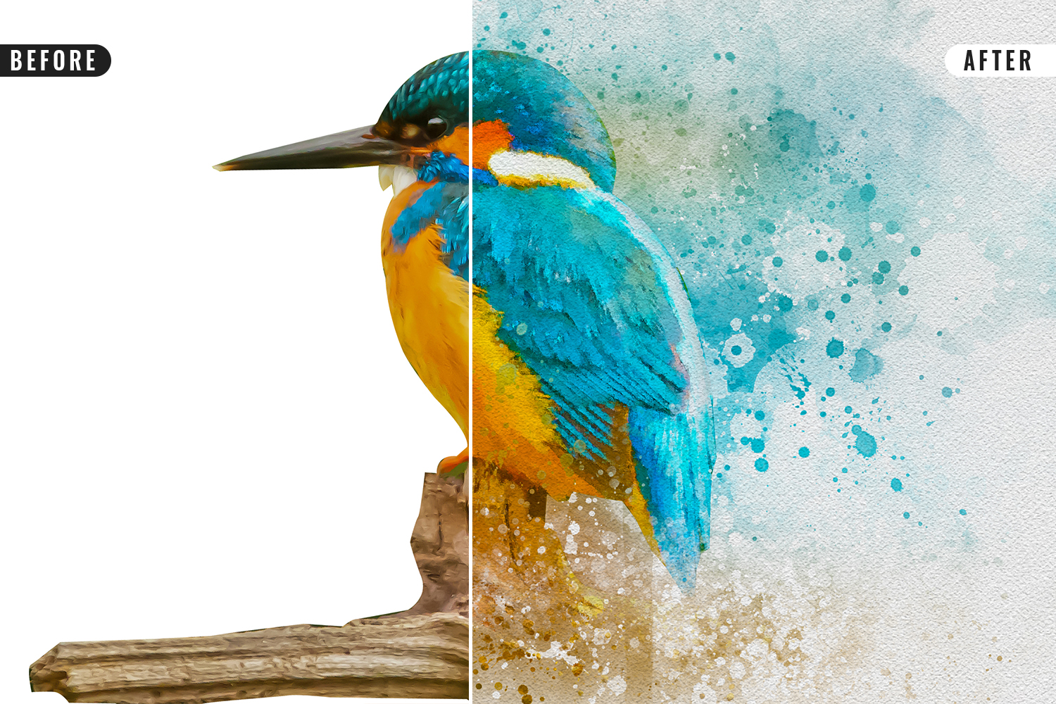 Watercolor Effect, Add-ons | GraphicRiver