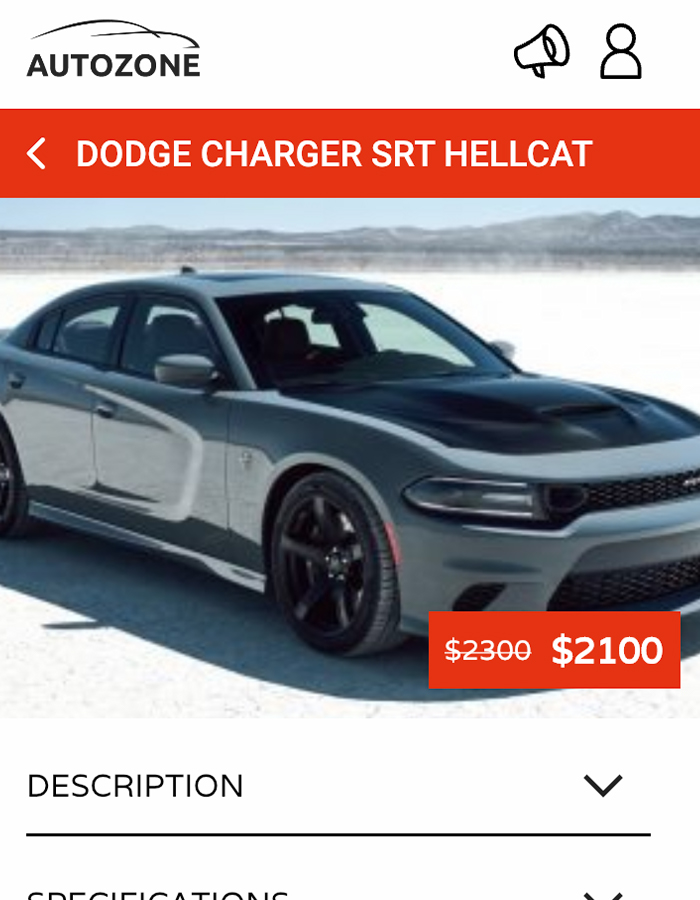 Autozone - Auto Dealer & Listings Mobile App for Android & IOS by TM_Colors