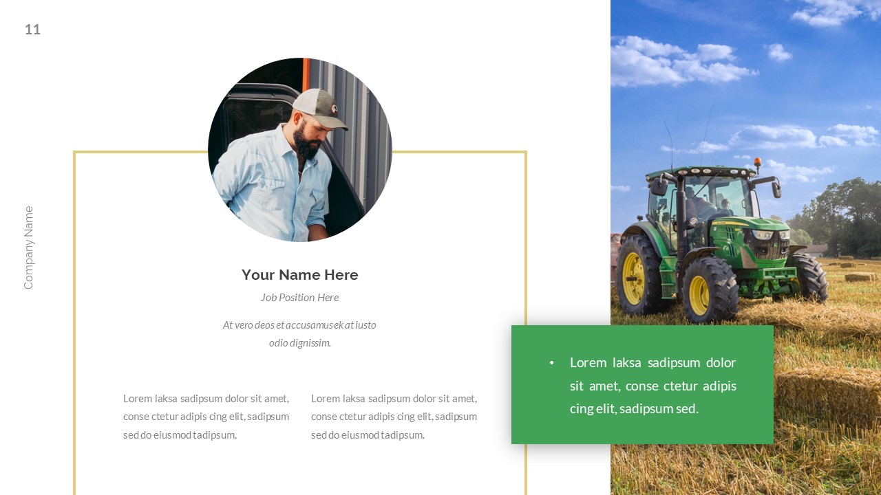 BOTANICS - Organic Agriculture Farm Presentation Google Slides Template ...