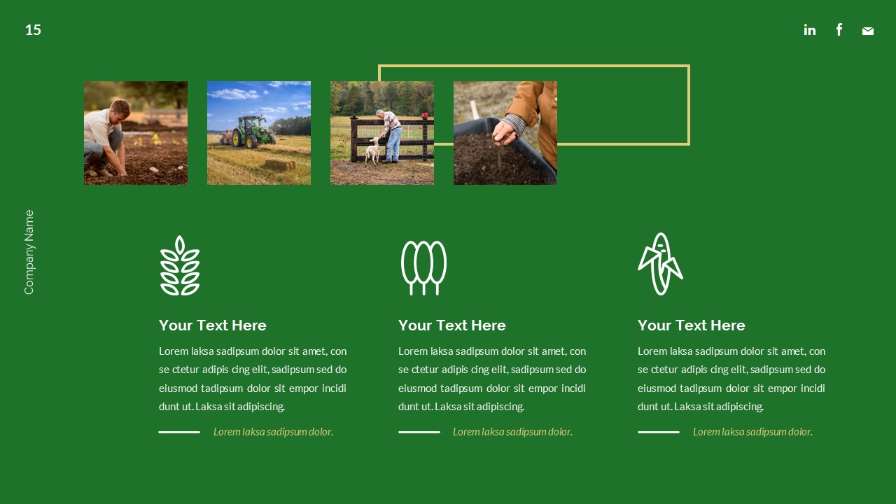 BOTANICS - Organic Agriculture Farm Presentation Google Slides Template ...