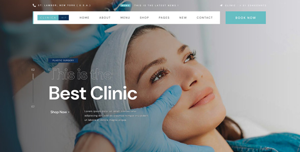 Clinical - Plastic Surgery Theme by nicdark | ThemeForest