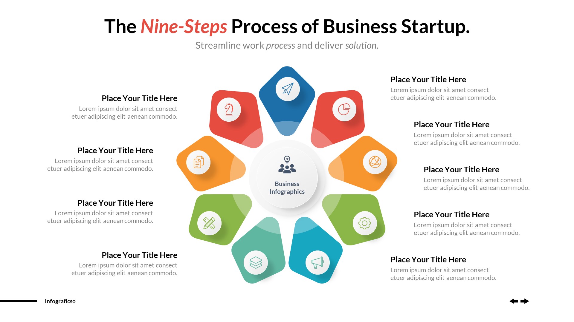 Abstract Infographics Powerpoint Template, Presentation Templates ...