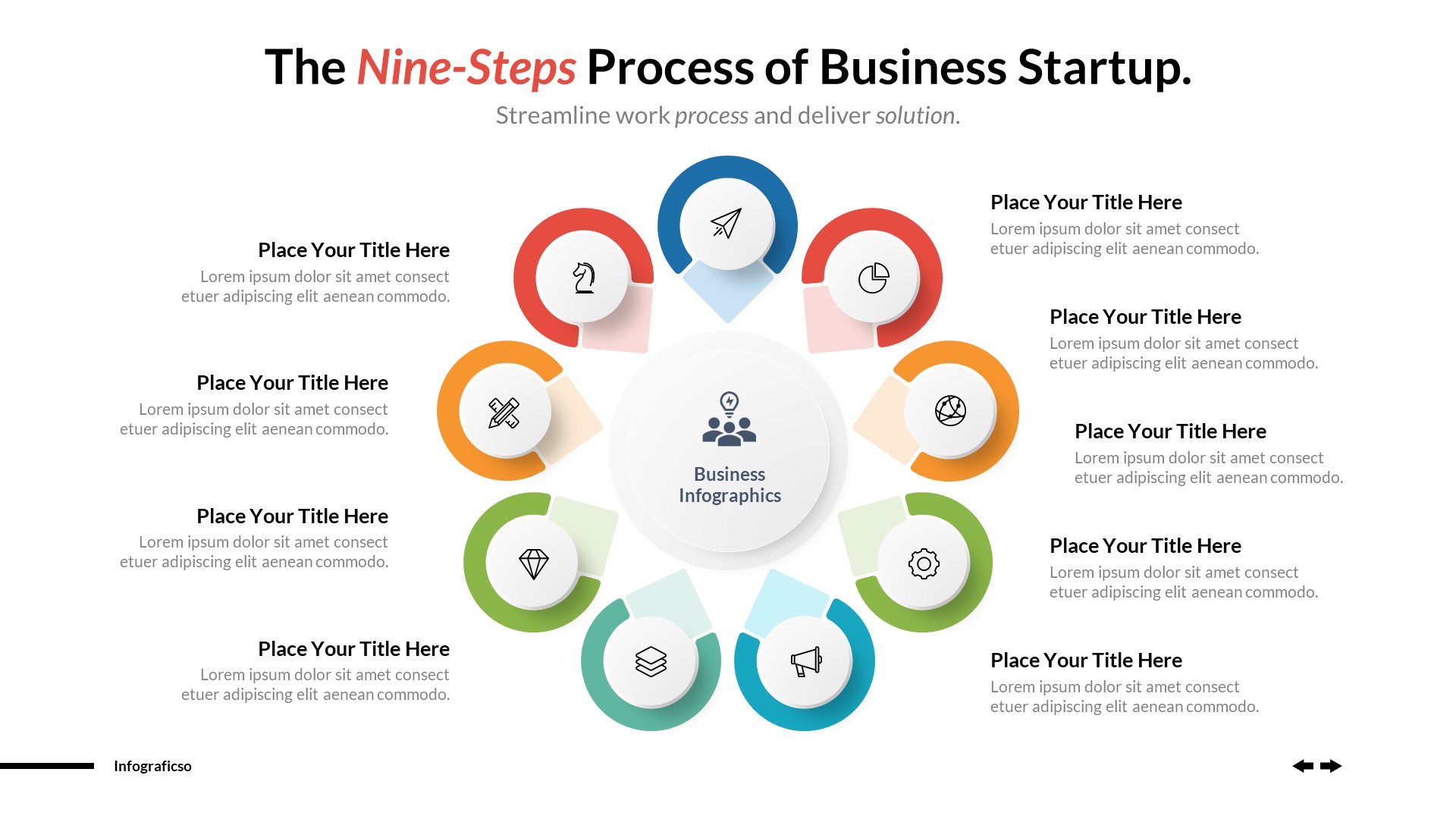 Abstract Infographics Powerpoint Template, Presentation Templates ...