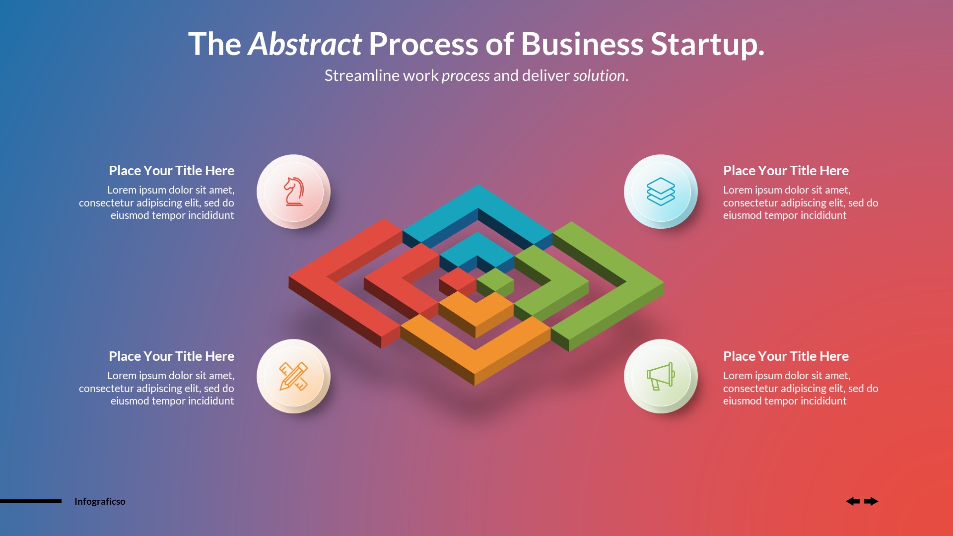 Abstract Infographics Powerpoint Template, Presentation Templates ...