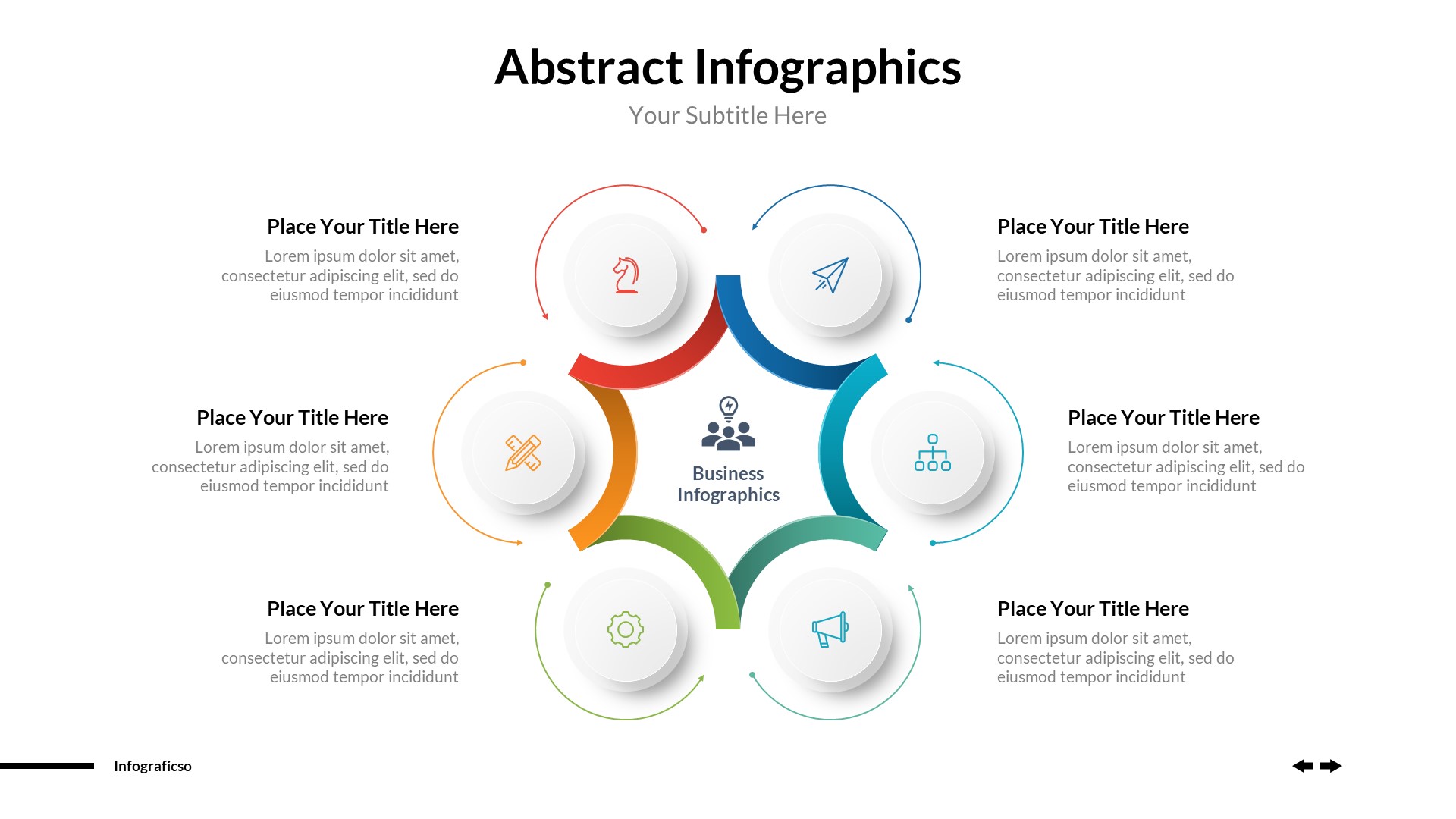 Abstract Infographics Powerpoint Template, Presentation Templates ...