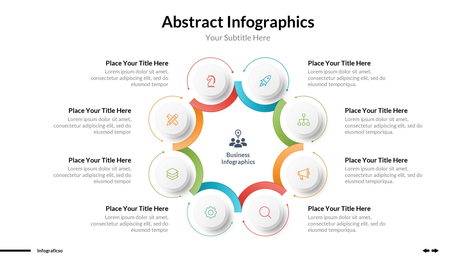 Abstract Infographics Powerpoint Template, Presentation Templates ...