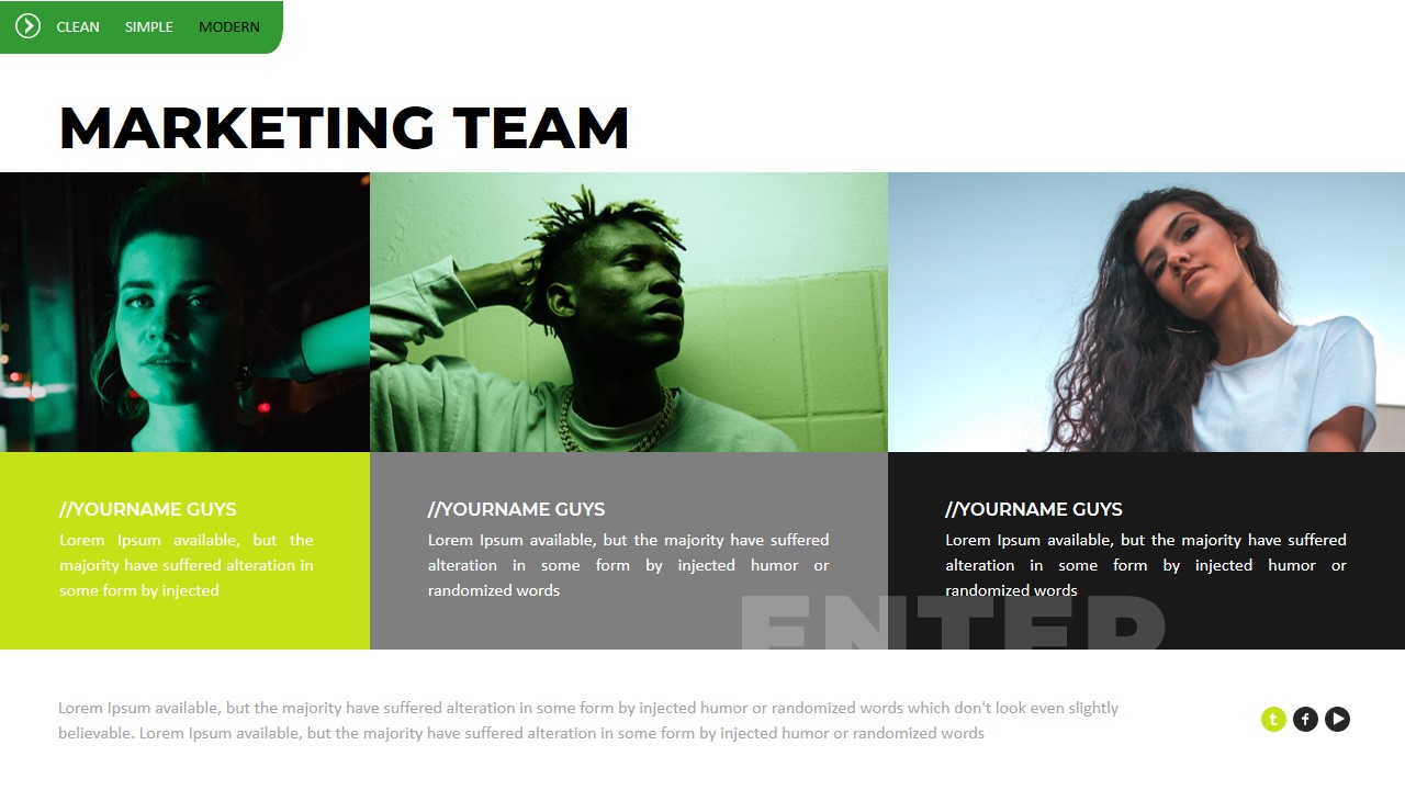 Enter Powerpoint Template, Presentation Templates | GraphicRiver