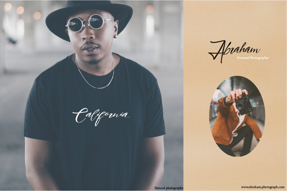 Abraham font, Fonts | GraphicRiver