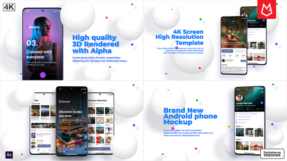 App Promo Phone 14 Pro Mockup Pack by MotionFox | VideoHive