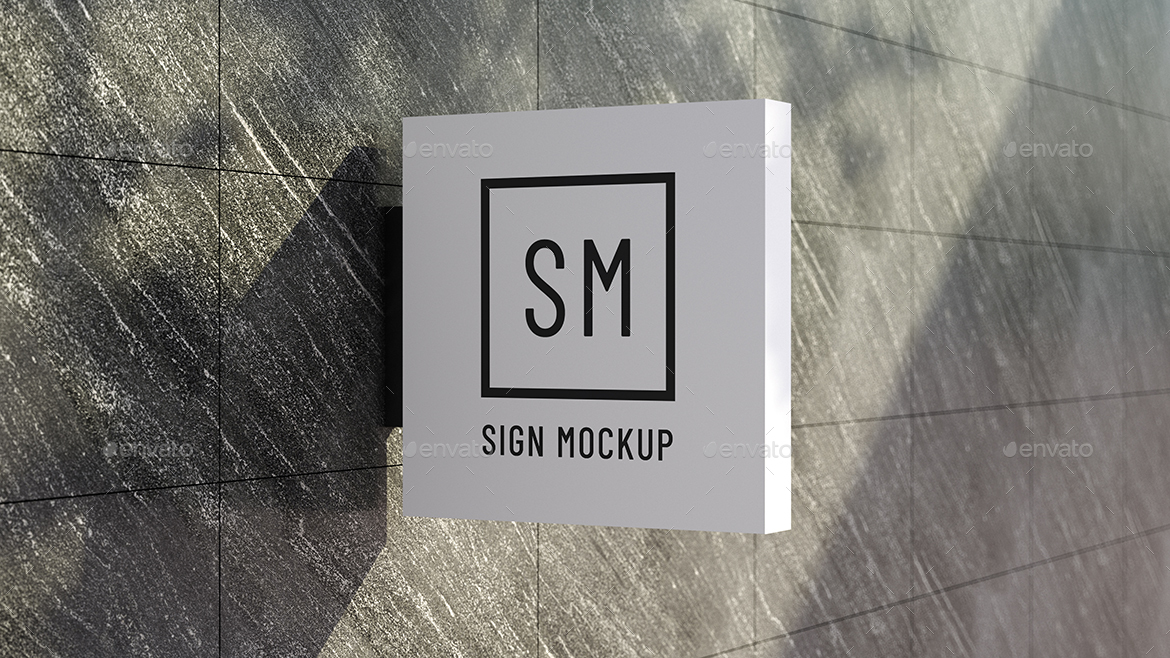 Street Sign Mockup Set, Graphics | GraphicRiver