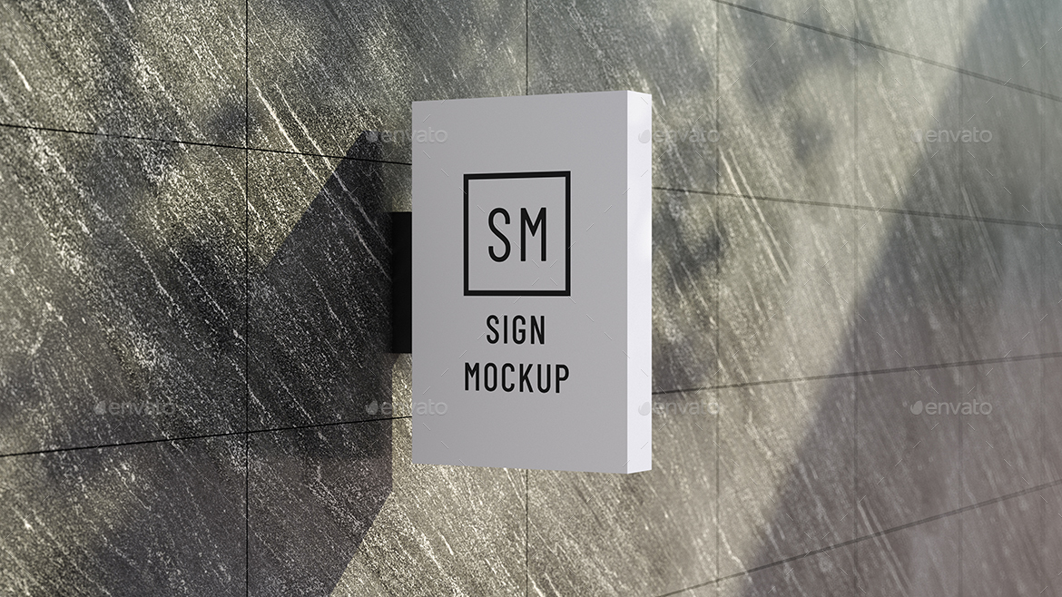 Street Sign Mockup Set, Graphics | GraphicRiver