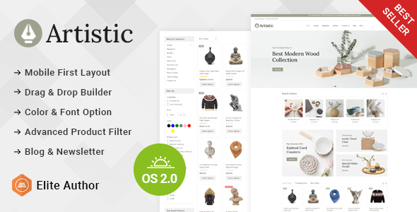 Artistic - Art & Craft Store Shopify Responsive Theme by codezeel ...