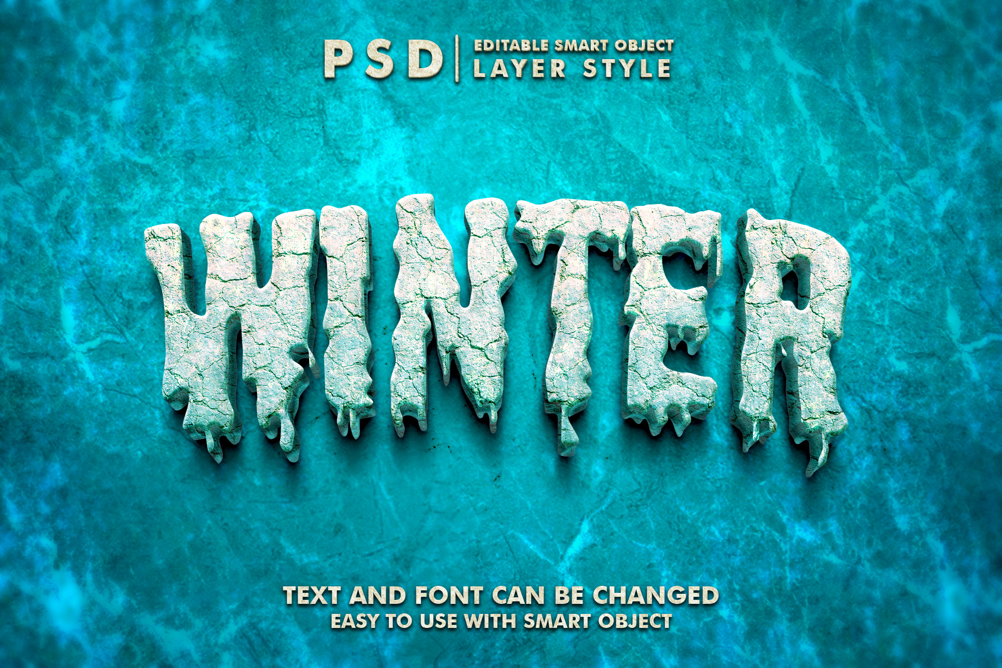 Winter Editable Psd Text Effect, Add-ons | GraphicRiver