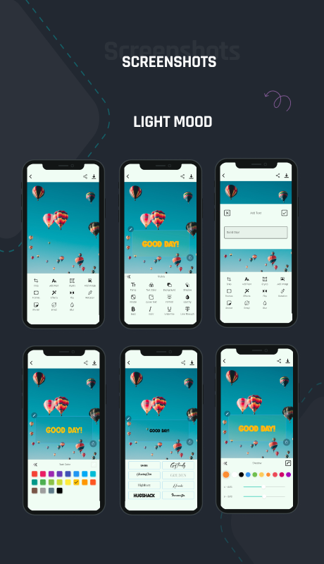 Photo Editor | Text on Photo Flutter App + Flutter Web Admin Panel by dotcoder21