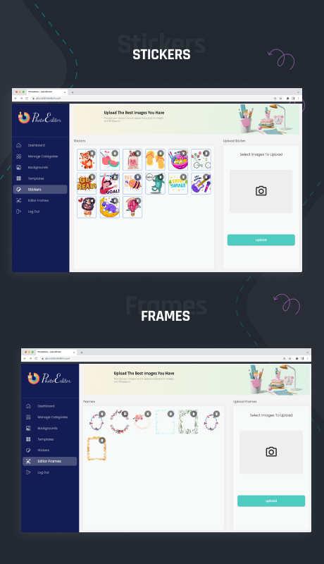 Photo Editor | Text on Photo Flutter App + Flutter Web Admin Panel by dotcoder21