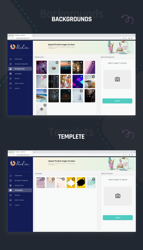Photo Editor | Text on Photo Flutter App + Flutter Web Admin Panel by dotcoder21